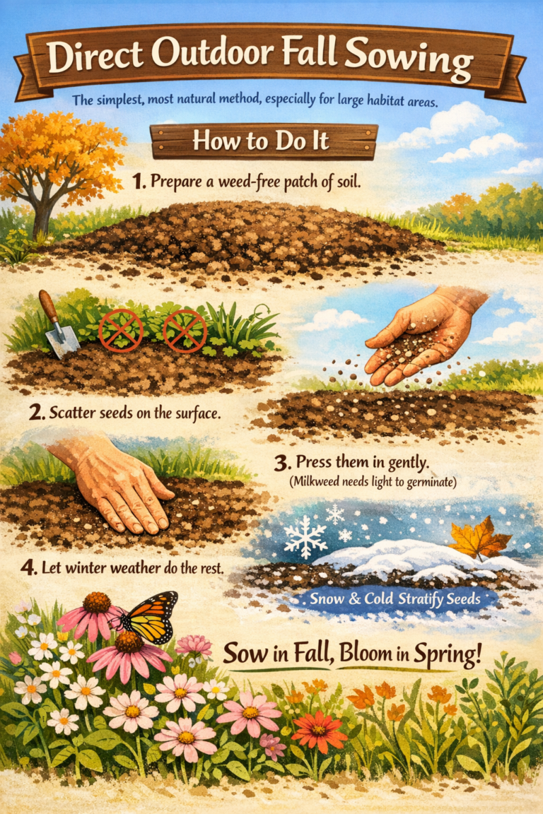 Four Ways to Cold Stratify Milkweed Seeds – Butterfly Lady